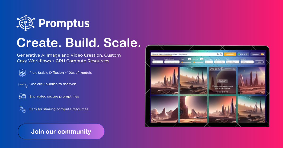 AI Image Description - Promptus